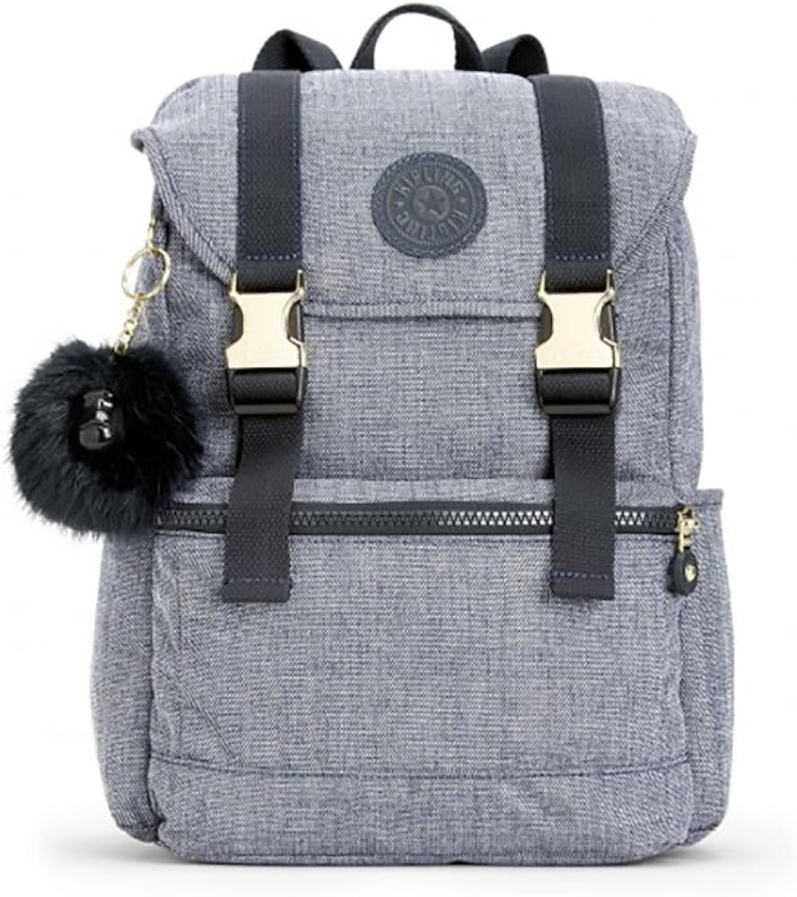 Kipling Experience S, Women’s Backpack, Blue (Cotton Jeans), 15x24x45 ...