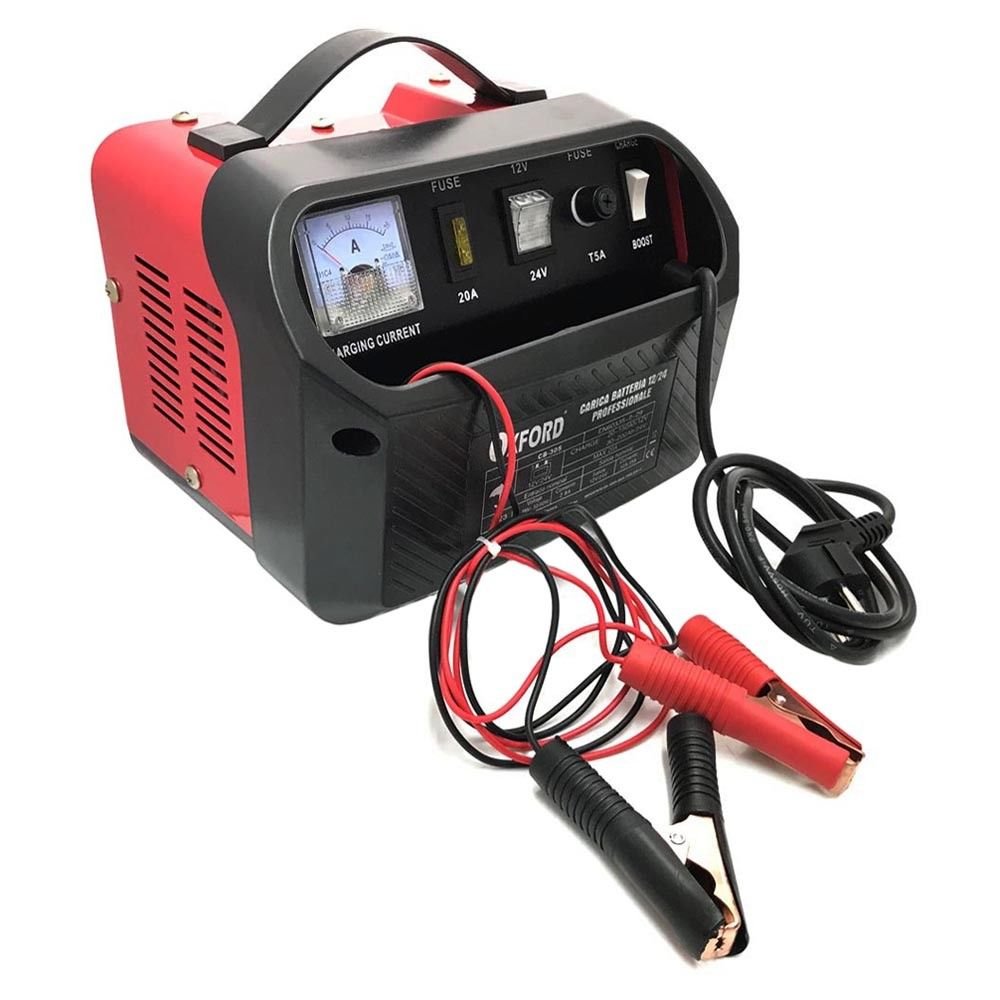 Gloriashoponline CARICABATTERIA Auto 12 24 Volt Caricatore Carica ...
