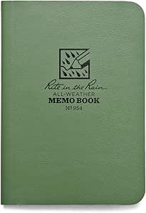 Amazon.com : Rite In The Rain Weatherproof Soft Cover Pocket Notebook ...
