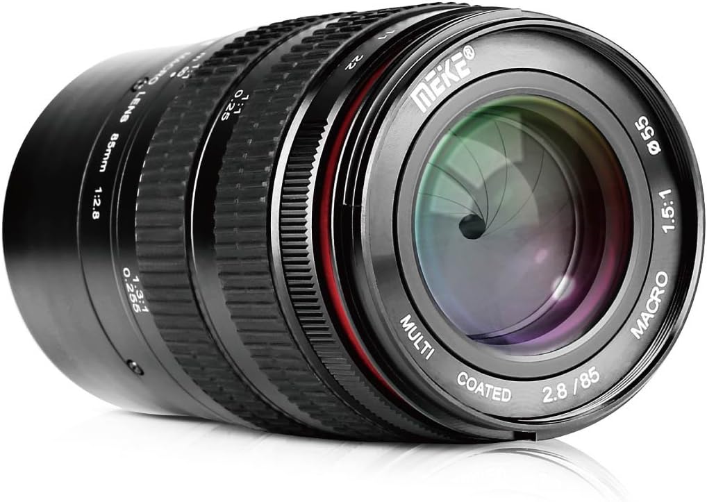 Meike 85mm F/2.8 Manual Focus Aspherical Medium Telephoto Full Frame ...