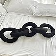 Amazon.com: Long Chain Throw Pillow Knot Pillow，Knotted Chain Shape ...