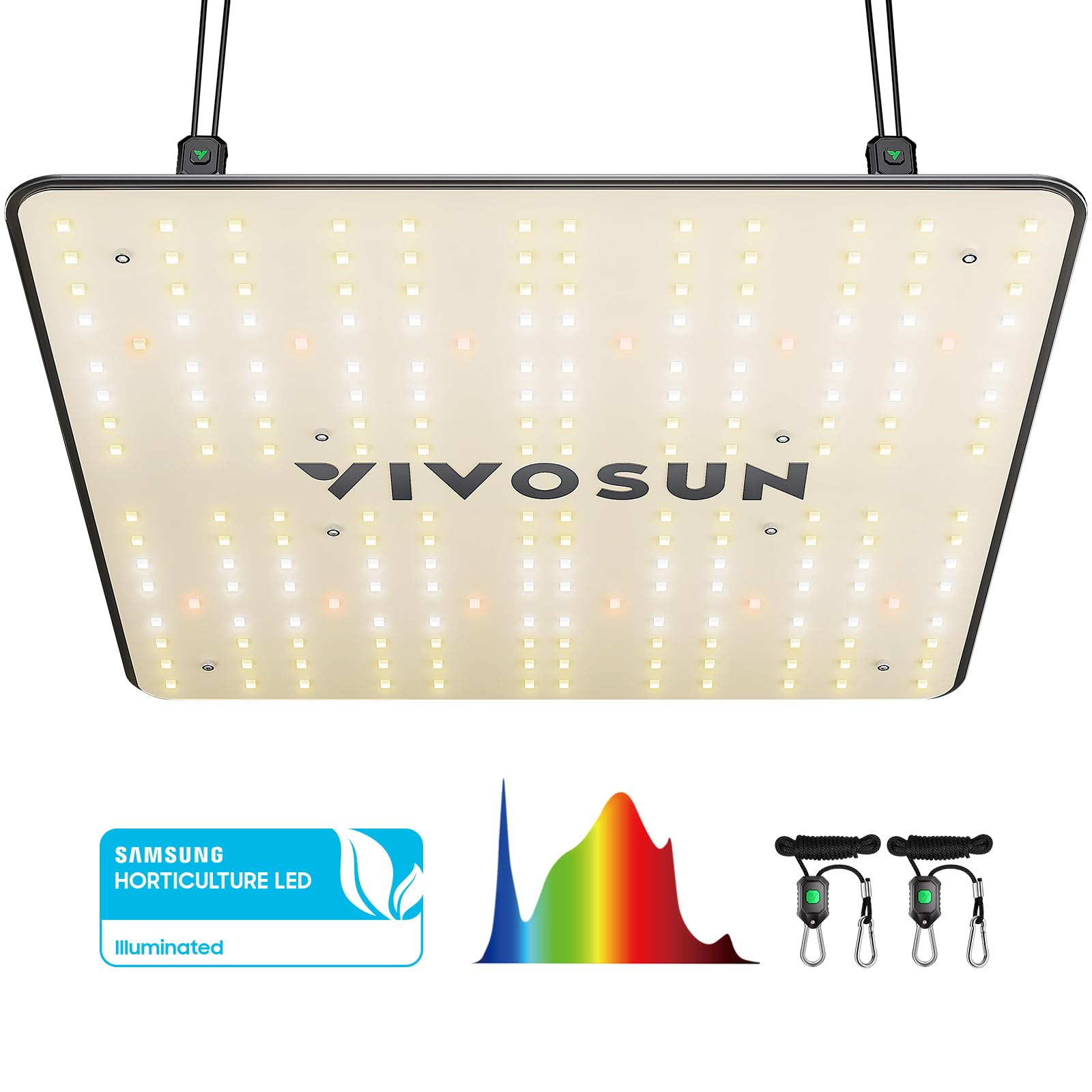 VIVOSUN VS1000 LED Grow Light with Full Spectrum Diodes & Sosen Driver ...