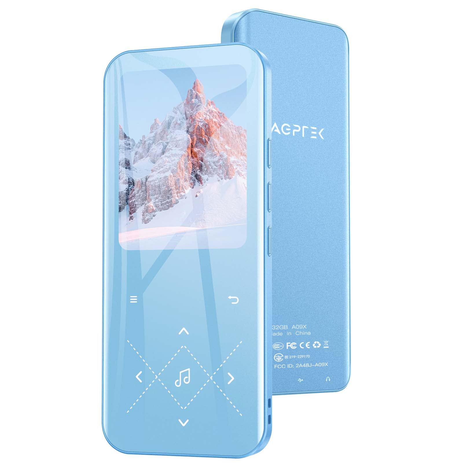Mua AGPTEK A09 32GB MP3 Player, Bluetooth 5.3, PSE Certified, Walkman ...