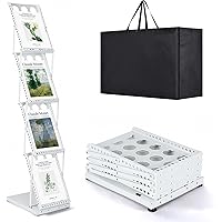 Amazon.com: Estleys Trade Show Literature Stand Display Rack, Magazine ...