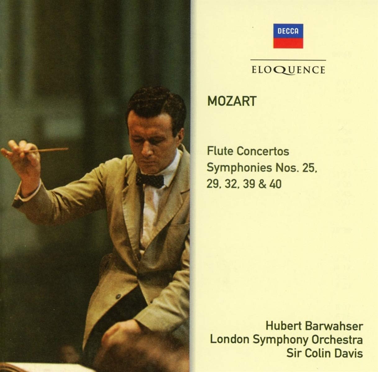 Mozart: Flute Concertos; Symphonies 39, 40, 25, 29, 32 (2CD): Amazon.co ...