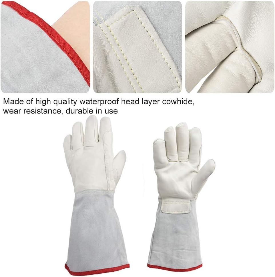 Cold Storage Cryo Safety Work Glove, 40cm Long Cryogenic Gloves ...