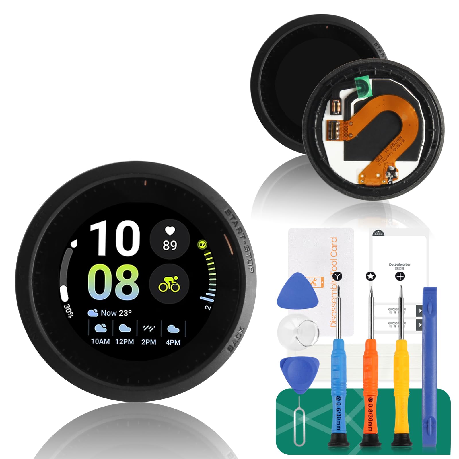 for Garmin Forerunner 945 Screen Replacement for Garmin 945 LCD Display ...