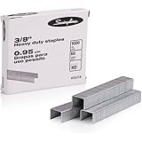 Swingline 35550 Optima Grapas de alta capacidad 3/8" Pierna 2 500/caja ...