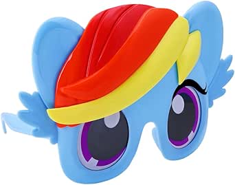 Costume Sunglasses My Little Pony Blue Rainbow Dash Pony Sun-Staches ...
