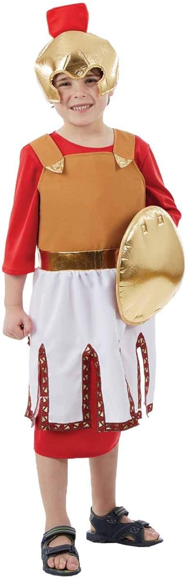 Fun Shack Boys Roman Soldier Costume Kids Historical Centurian Warrior ...