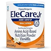 Amazon.com: EleCare Jr Unflavored, DHA & Lutein Amino Acid-Based ...