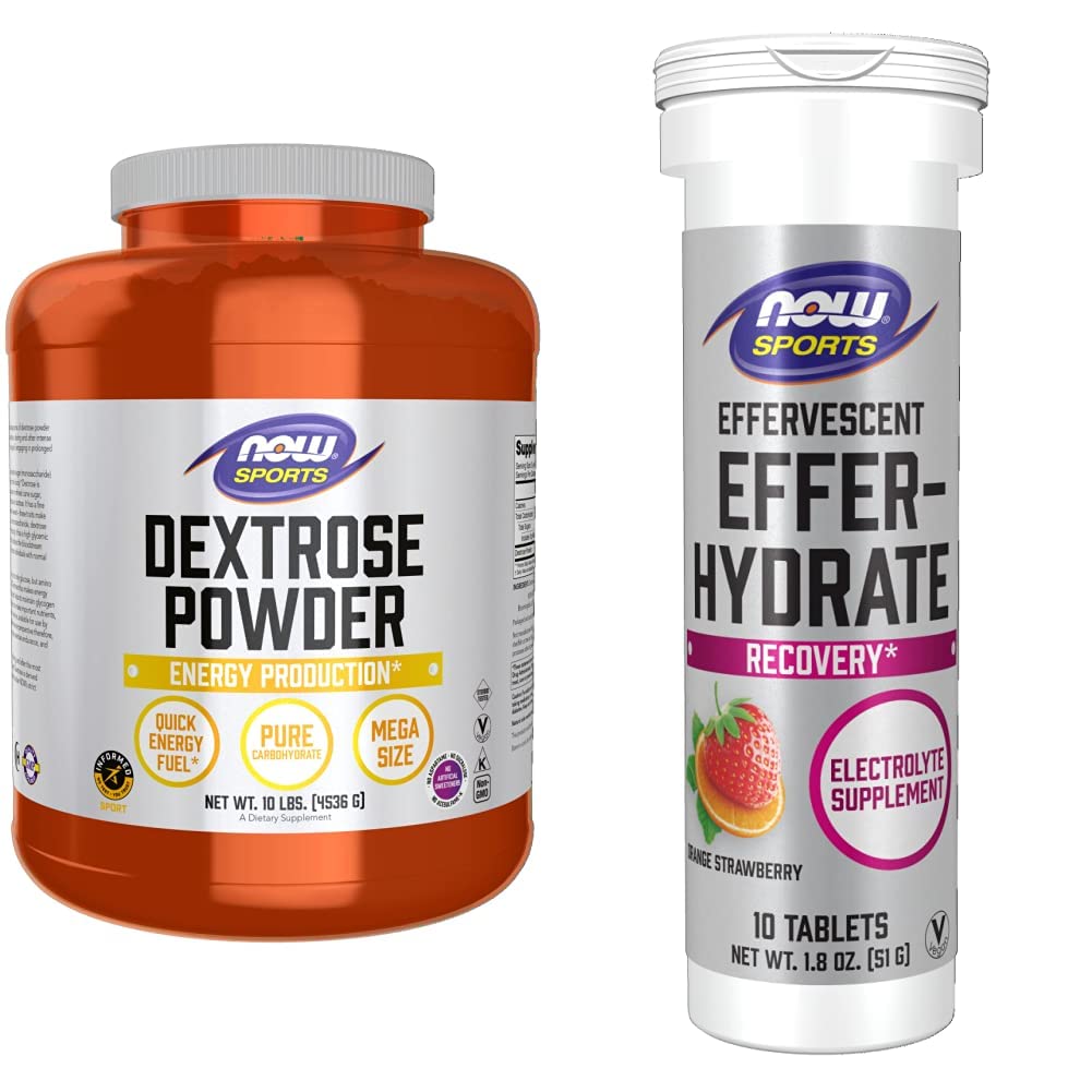 Mua Bundle of NOW Sports Nutrition, Dextrose Powder (Monosaccharide ...