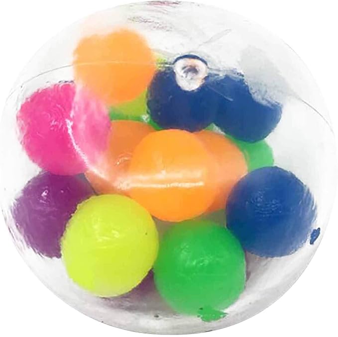 Amazon.com: Stress Ball Squeeze Balls Squishy Toys Anti-Anxiety Bulk ...
