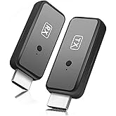 Amazon.com: Wireless HDMI Transmitter and Receiver, Plug & Play Portable 2.4G/5G Wireless HDMI ...
