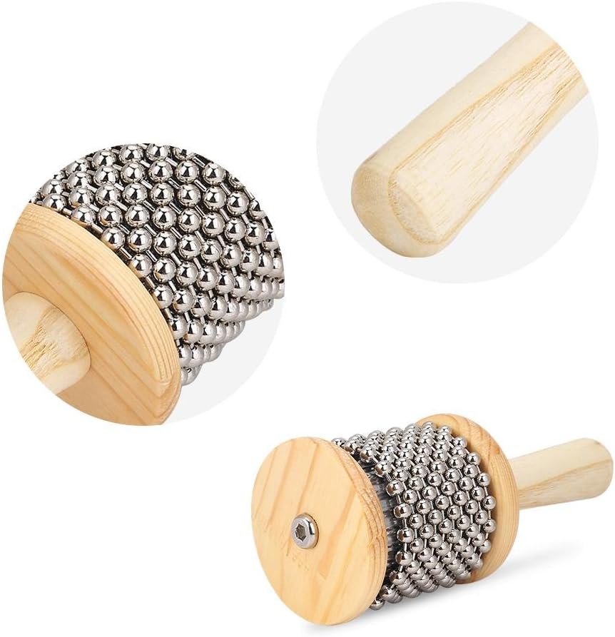 Wooden Cabasa, Wooden Hand Shaker Cabasa Percussion Instrument Small ...