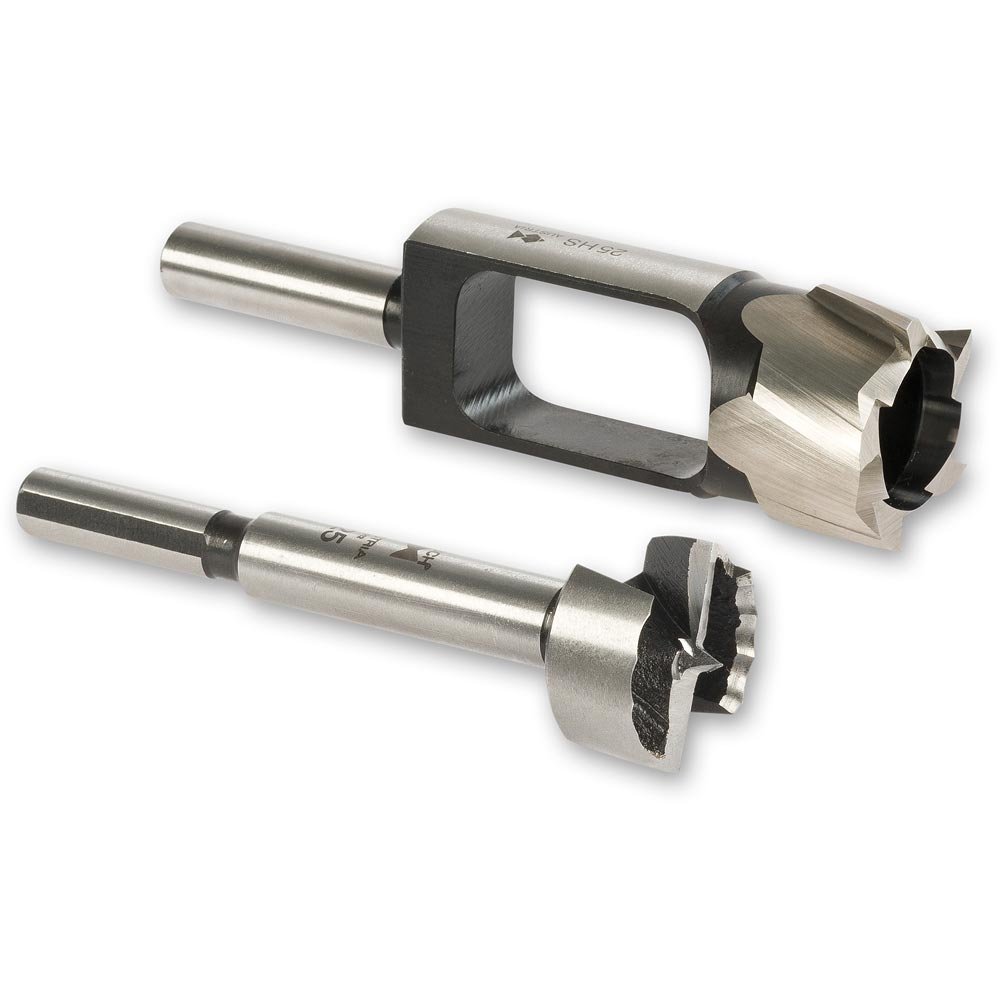 FISCH Wave Forstner and Premium Plug Cutter Set - 25mm: Amazon.co.uk ...