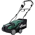 Amazon.com : 16 Inch Dethatcher Corded Electric Scarifier, 2 in 1 Walk ...