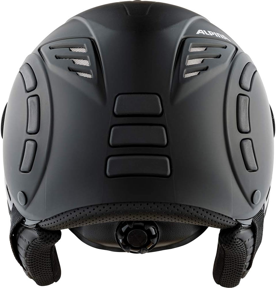 ALPINA Unisex – Adult JUMP 2.0 QVM Ski and Snowboard Helmet Black Matt ...
