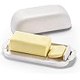 Amazon.com | Butter Dish with Lid, Airtight Butter Dish for Countertop ...