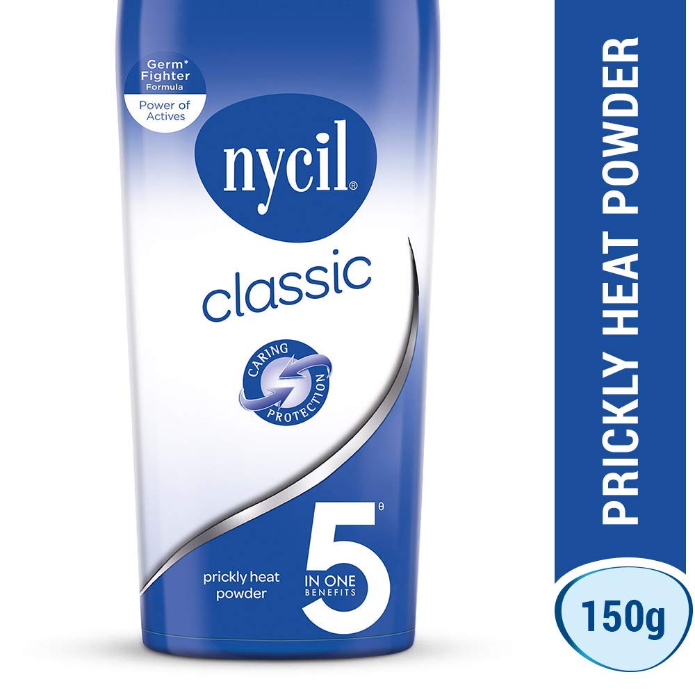 Nycil Cool Classic Prickly Heat Talcum Powder, 150gm: Amazon.in: Beauty
