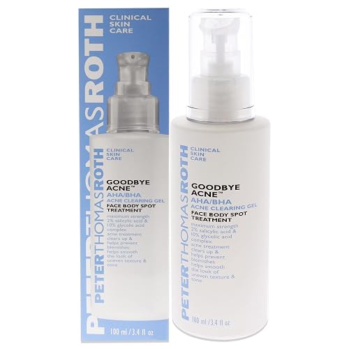 Peter Thomas Roth | Goodbye Acne™ AHA/BHA Acne Clearing Gel | Face Body ...