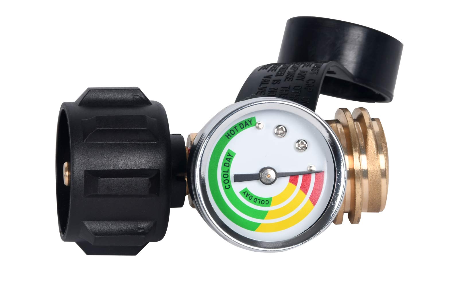 Buy Saf Propane Tank Gauge Leak Detector,5-40lb Connection Propane Tank ...