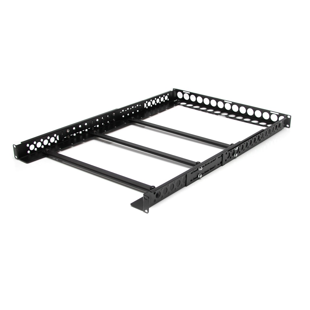 Amazon.com: StarTech.com 1U Fixed 19-Inch Adjustable Depth Universal ...