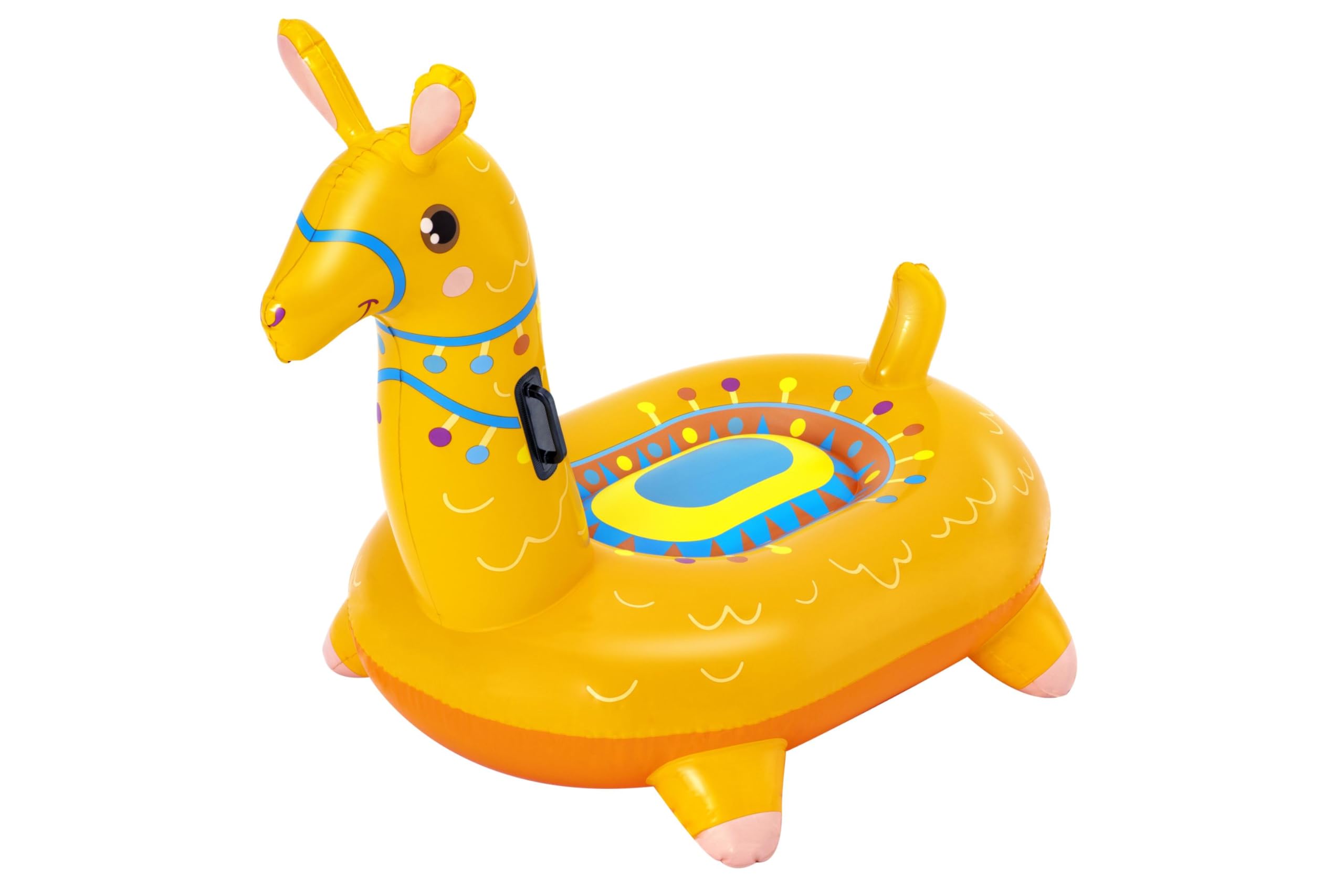 Bestway H2OGO! Llama Kiddie Ride-On Inflatable Pool Float (53" x 56 ...