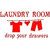 Amazon.com: Laundry Room Wall Decal Vinyl Bubble Sticker Laundry Art ...