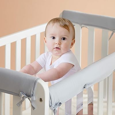 Baby Crib Rail Cover Set - Teething Guard Rail Cover Nepal | Ubuy