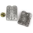 Amazon.com: Pins & Brooches 6030163 10 Ten Commandments Lapel Pin Tie ...