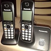 Panasonic KX-TG3712 Cordless Phone (Black): Amazon.in: Electronics