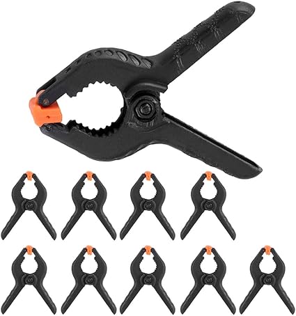 10 Pack Spring Clamps 2 Inch Heavy Duty Clamps Plastic Spring Clamp ...