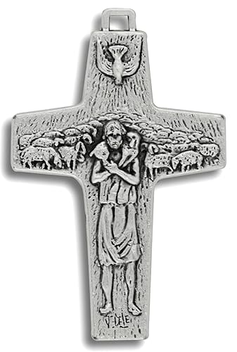 Gifts Catholic, Inc. 4" Actual Size Official Pope Francis Cross ...
