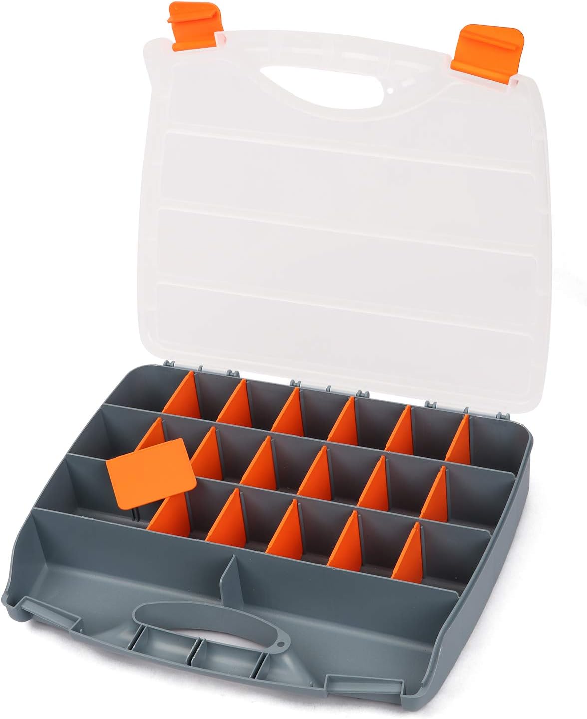 Makitoyo Hardware Storage Box Tools Organizer Container with Handle and ...