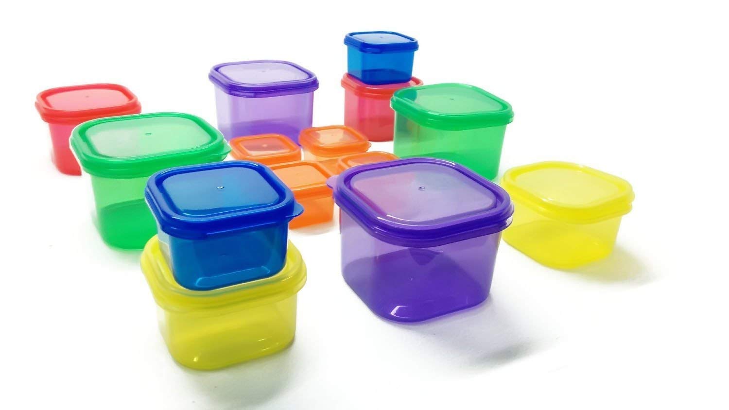 Portion Control Containers 2 Set (14 Pieces) - For Weight Loss and Diet ...