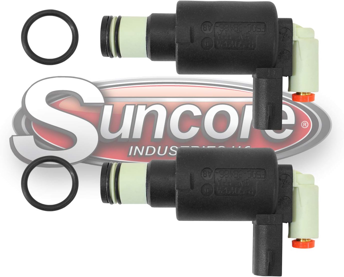 Amazon.com: Rear Pair Air Ride Suspension Air Spring Solenoid Valves ...
