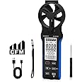 Amazon.com: AIOMEST CFM Wind Checker Handheld Anemometer Waterproof ...