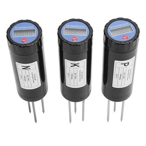 01 Soil Sensor Soil Tester with Storage Box Nutrient Intelligent ...