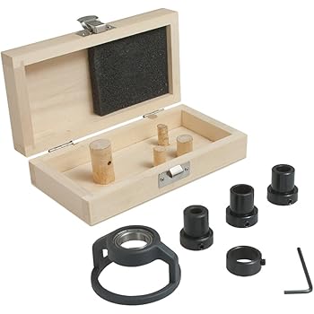 6 Piece Coin Forstner Bit Set With Adjustable Depth Stop Collar ...
