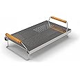 Amazon.com : Senvasfa Adjustable Grill Warming Rack for Blackstone Flat ...