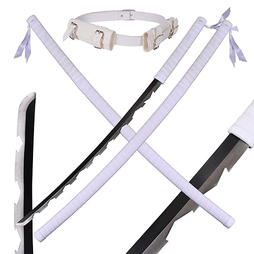 Inosuke Sword Real Steel Metal Samurai Sword Set 40 Inches,Nichirin ...