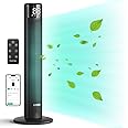 Amazon.com: Provirtec WindMaster Smart Tower Fan for Bedroom, 90 ...