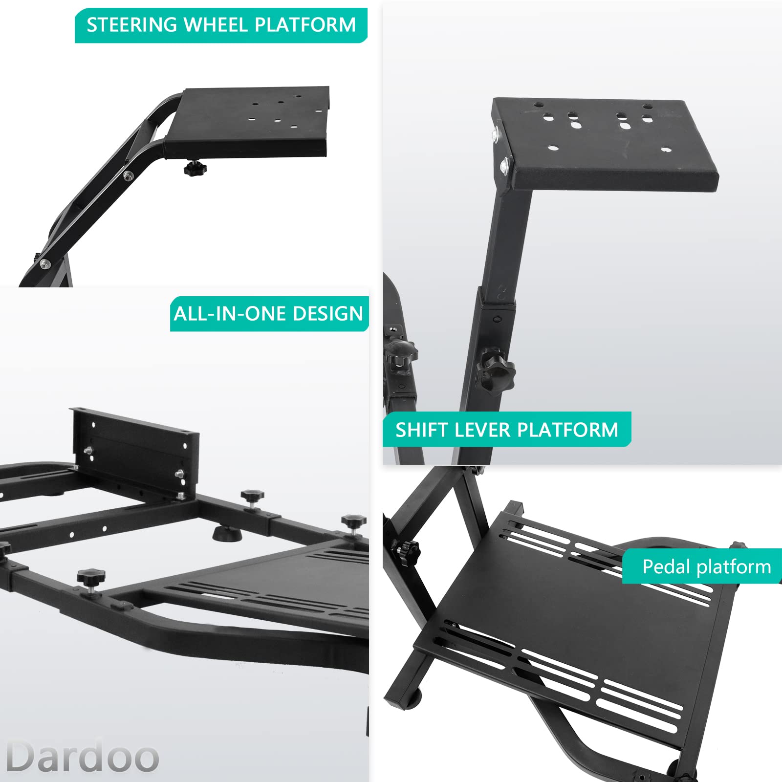 Mua Dardoo Racing Simulator Cockpit Gaming Frame Fits for Logitech ...