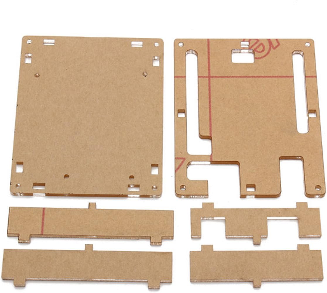 Youmile Uno R3 Case Enclosure New Transparent Gloss Acrylic Computer Box Compatible with Arduino ...