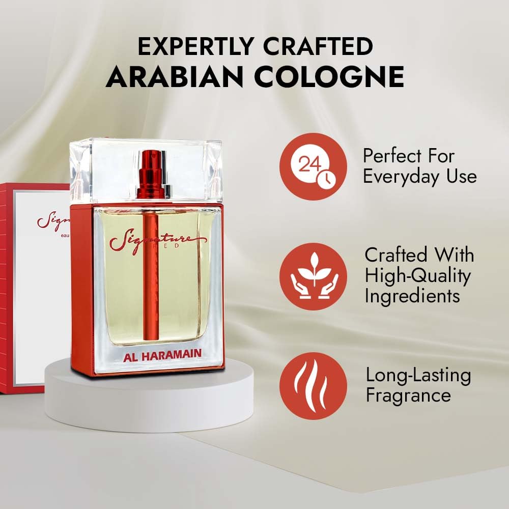 Al Haramain Signature Red - Luxury Arabian Perfume For Women - Chypre ...
