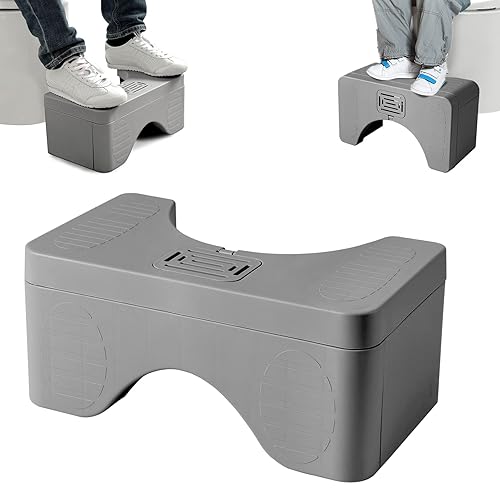EASICOZI Potable Bathroom Squat Stool, Convertible Squatting Toilet ...