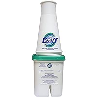 Amazon.com: ROOTX - 4LB. JAR WITH FUNNEL/APPLICATOR Foaming root control for sewer lines and ...
