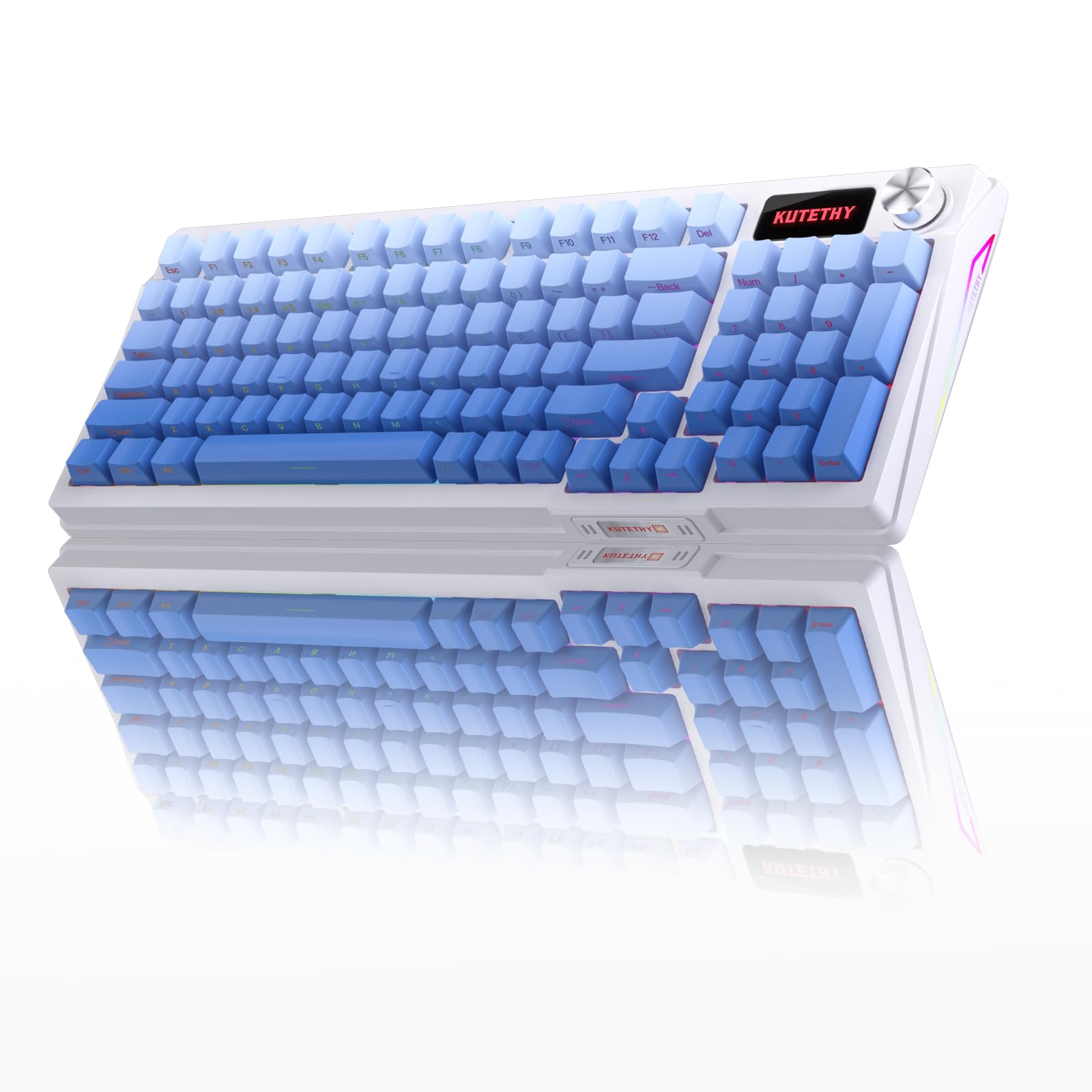Zjmehty KUTETHY KY95 Series Wireless Mechanical Gaming Keyboard,Pre ...