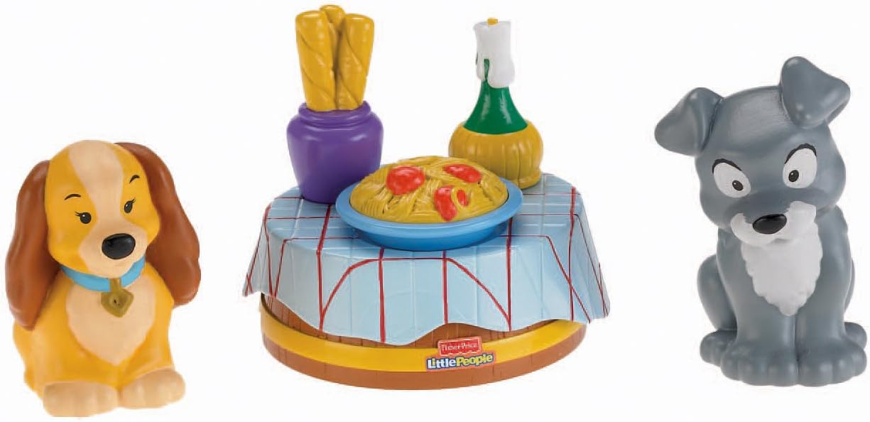 Little People® Disney Lady and the Tramp: Amazon.co.uk: Toys & Games
